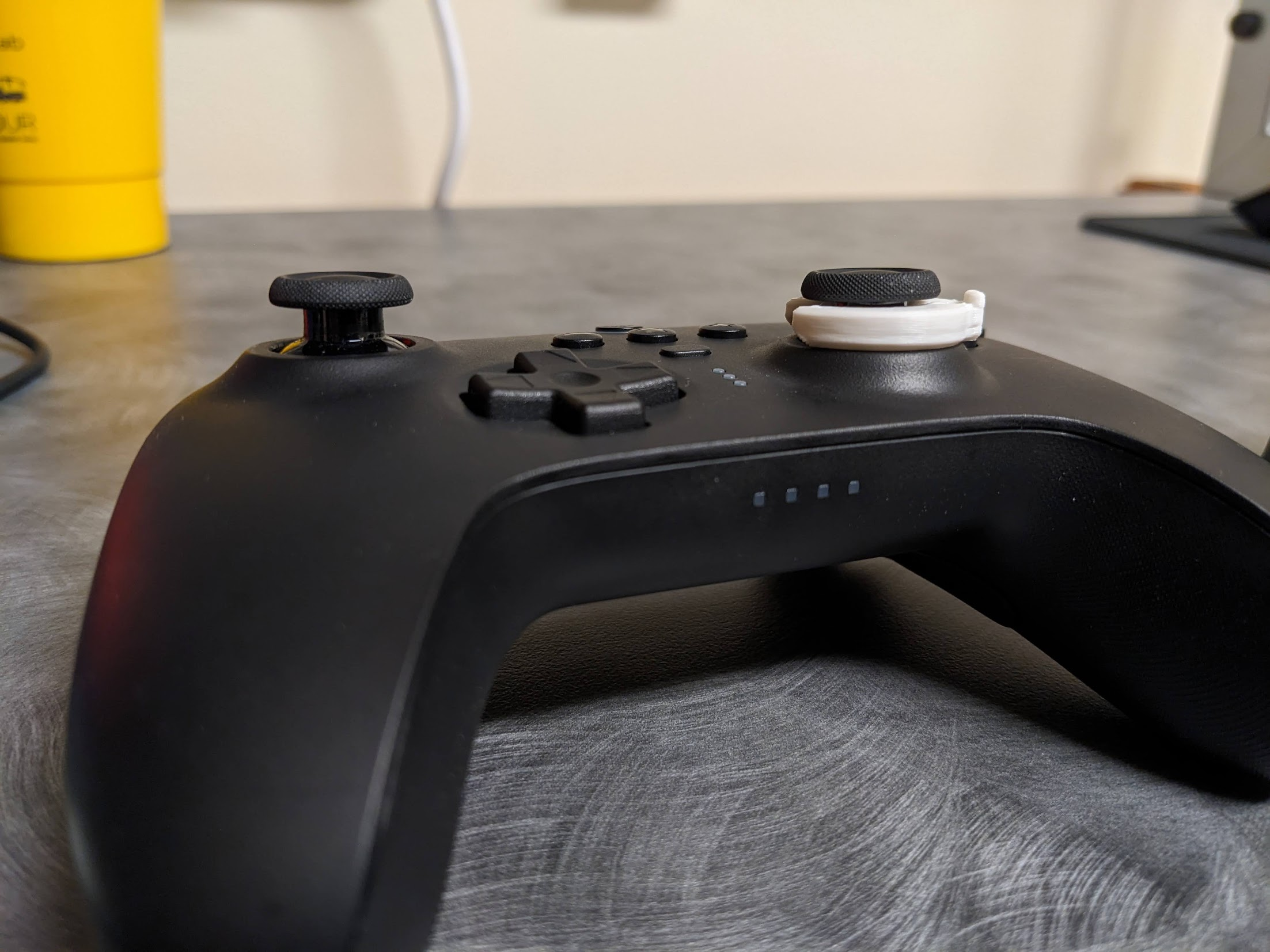 Printed card game (paper) and controller stick locks